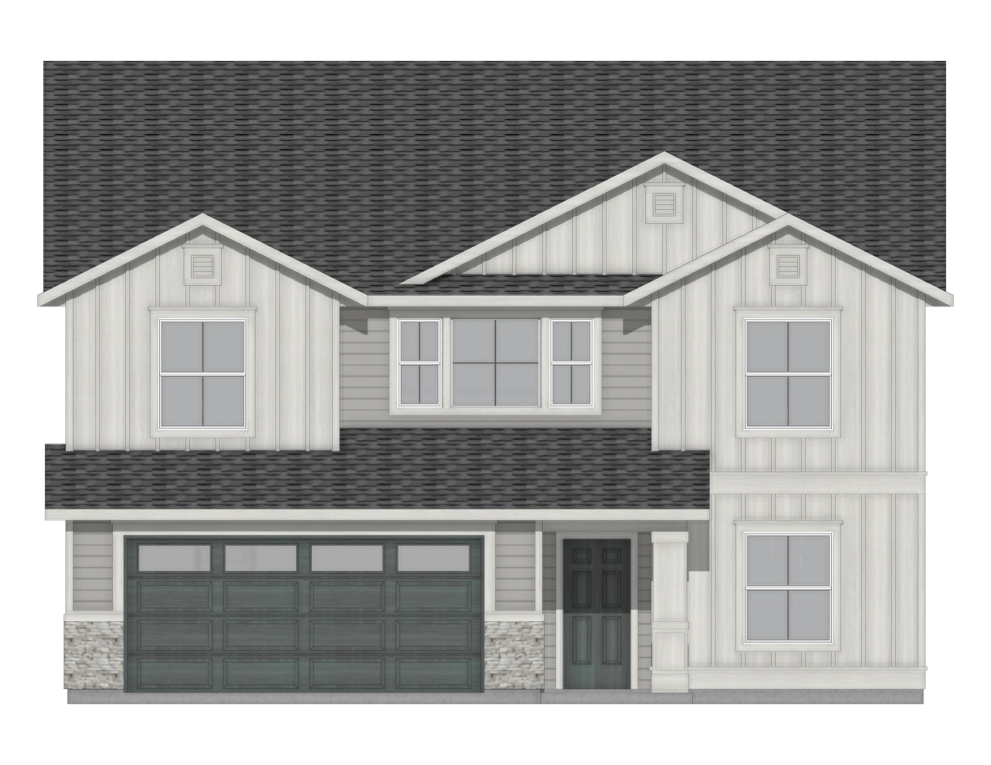 Amelia 2636 Floor Plan - 4-5 Bed, 2.5-3 Bath Home in Idaho | CBH